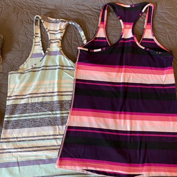 lululemon athletica | Tops | 2 Lululemon Cool Racerback Tanks Sz | Poshmark